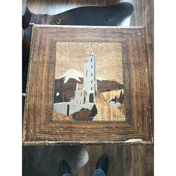 Other | Vintage Samson Folding Card Table Shwayder Bros Inc195s Will ...